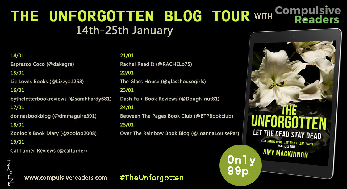 The Unforgotten by Amy MacKinnon | The Glass House Book Club